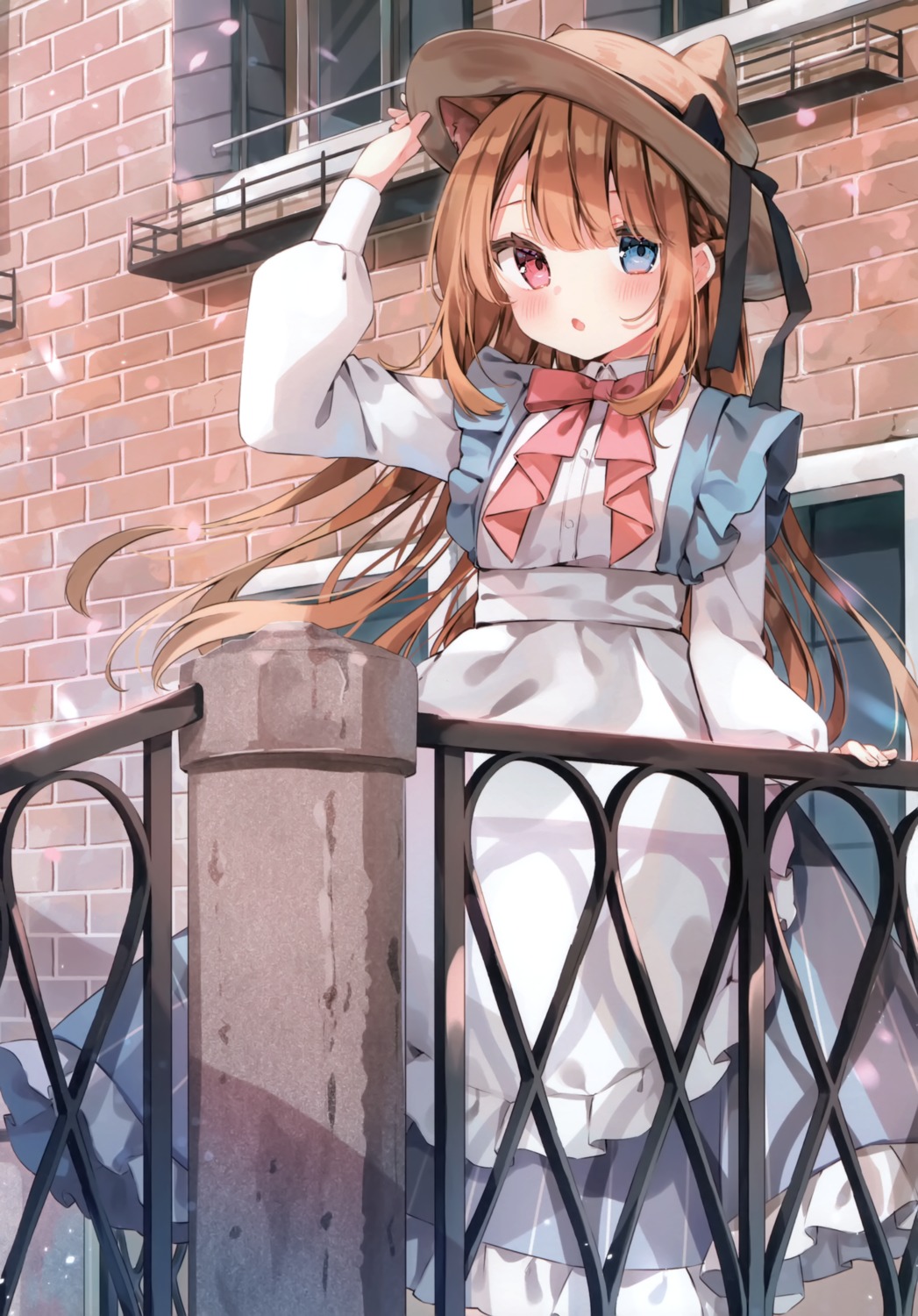 pirori kingdom pirorikin animal ears dress heterochromia nekomimi | #1167780 | yande.re